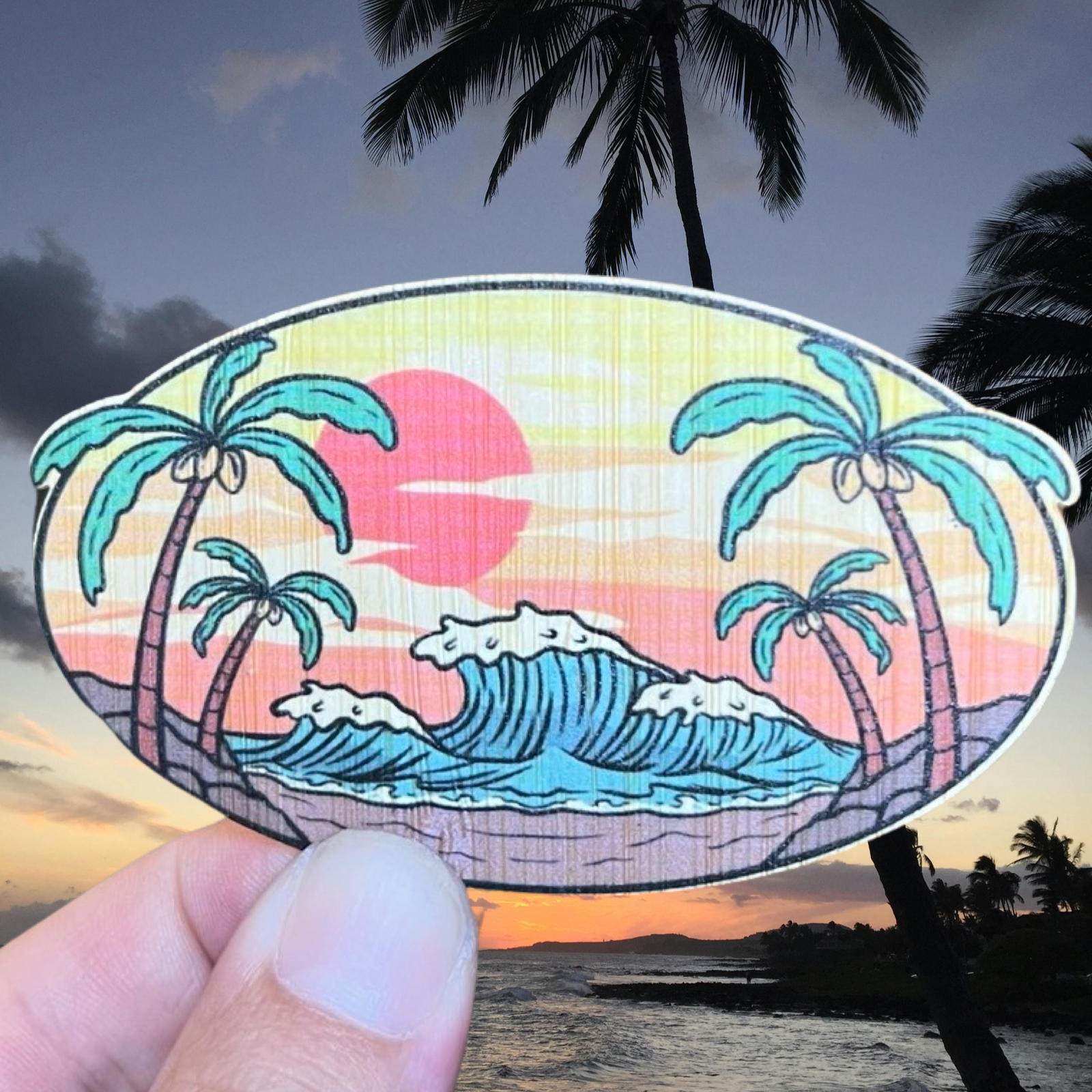 Our stickers are made with 100% Sustainable Bamboo. They are Eco ...