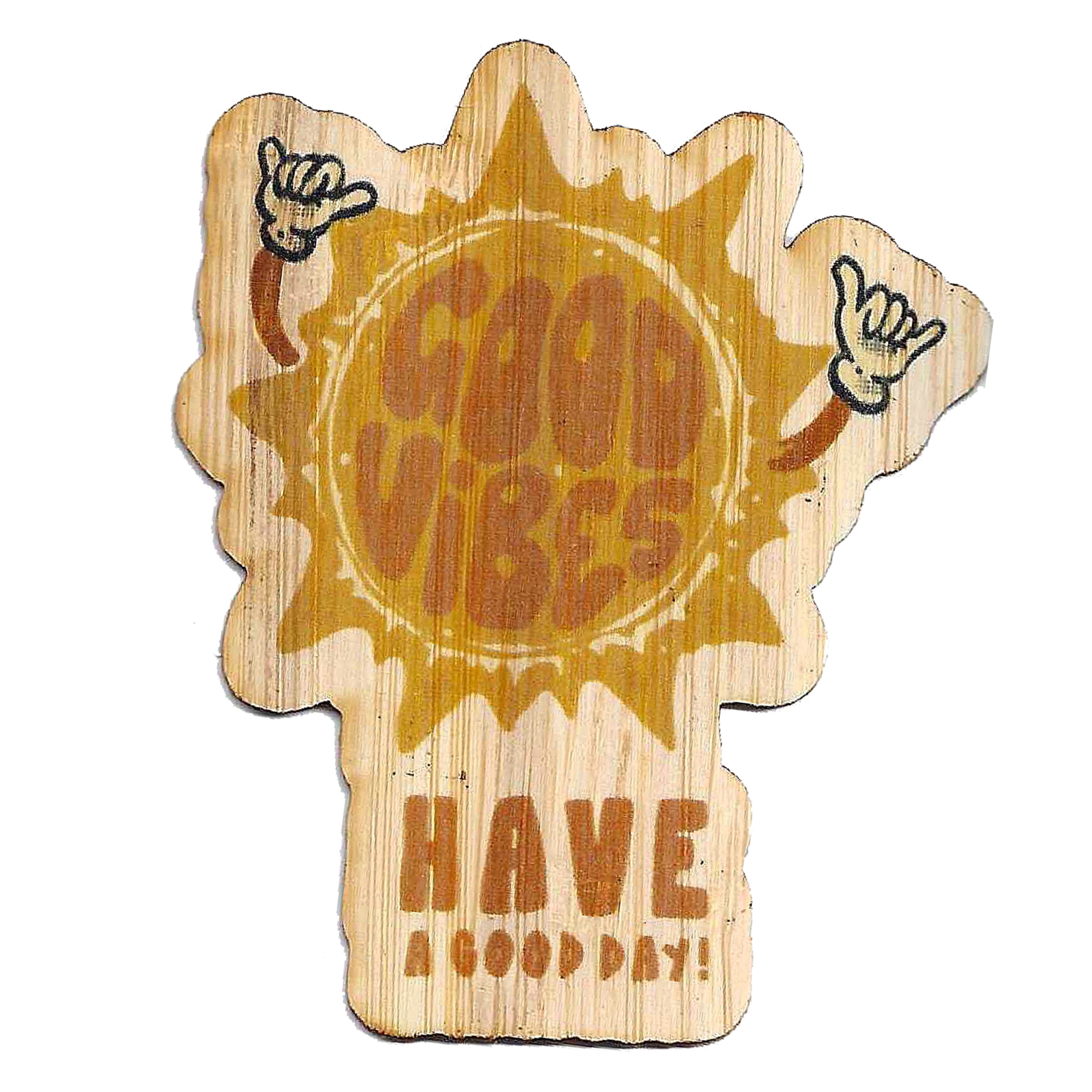 Our stickers are made with 100% Sustainable Bamboo. They are Eco ...