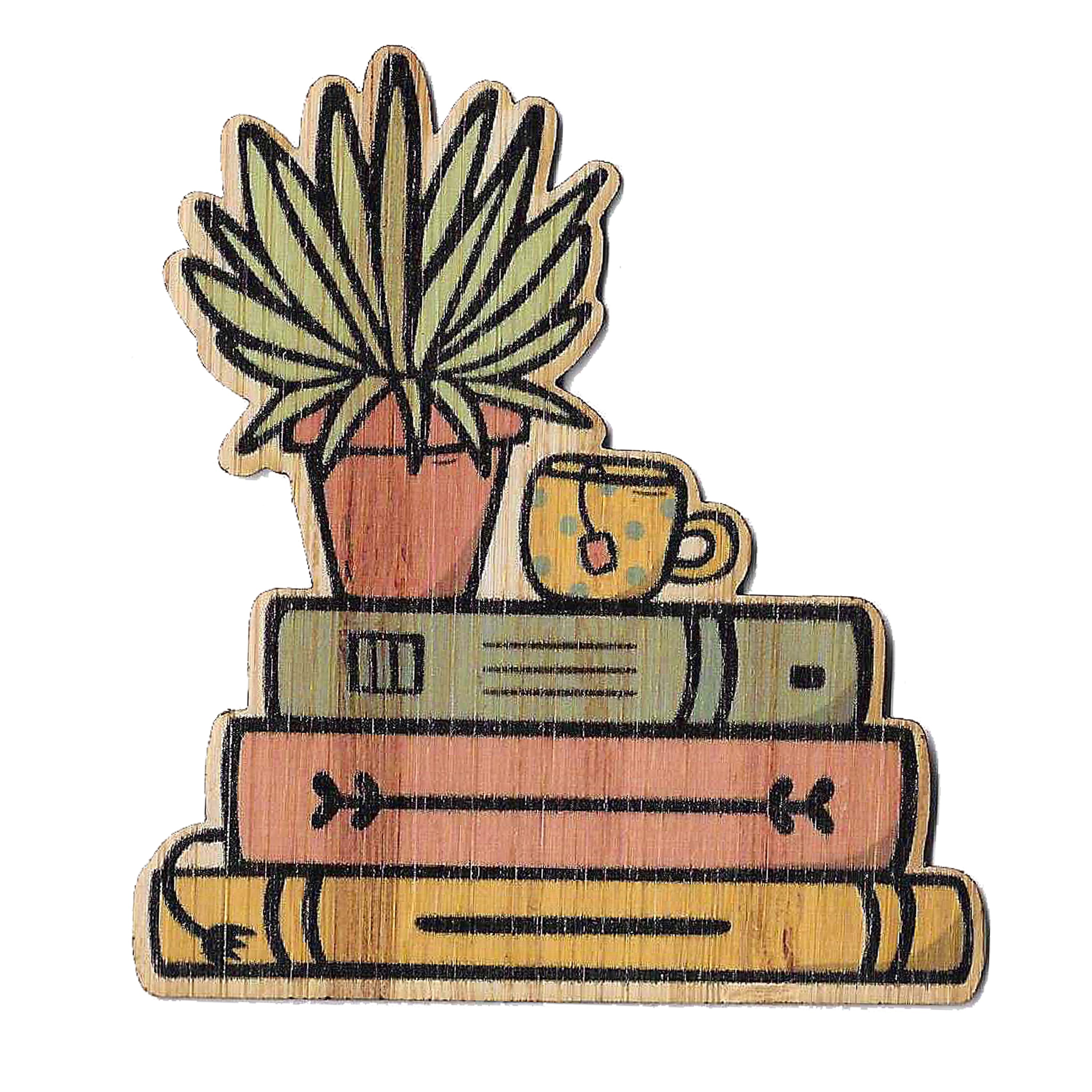 Our stickers are made with 100% Sustainable Bamboo. They are Eco ...
