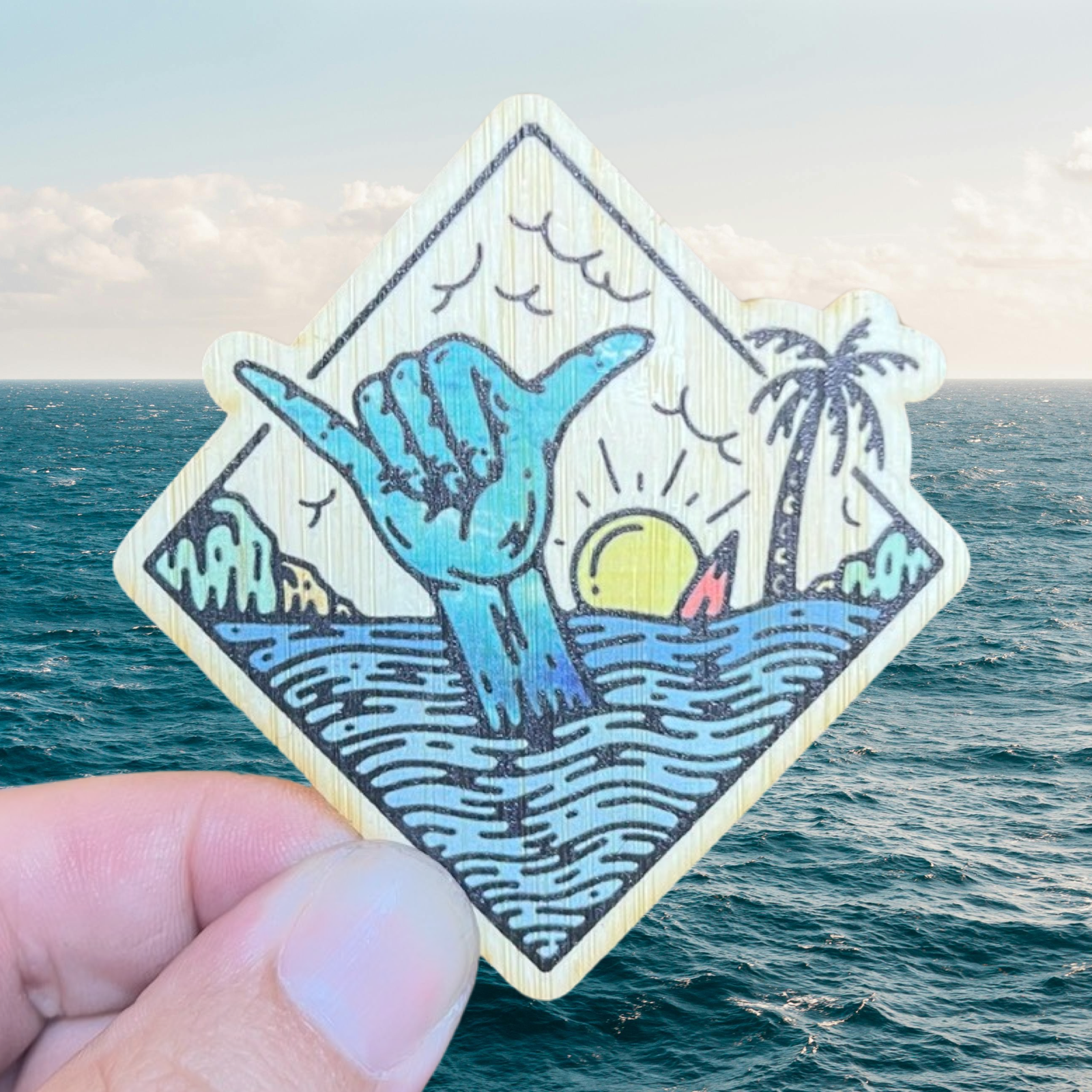 Our stickers are made with 100% Sustainable Bamboo. They are Eco ...