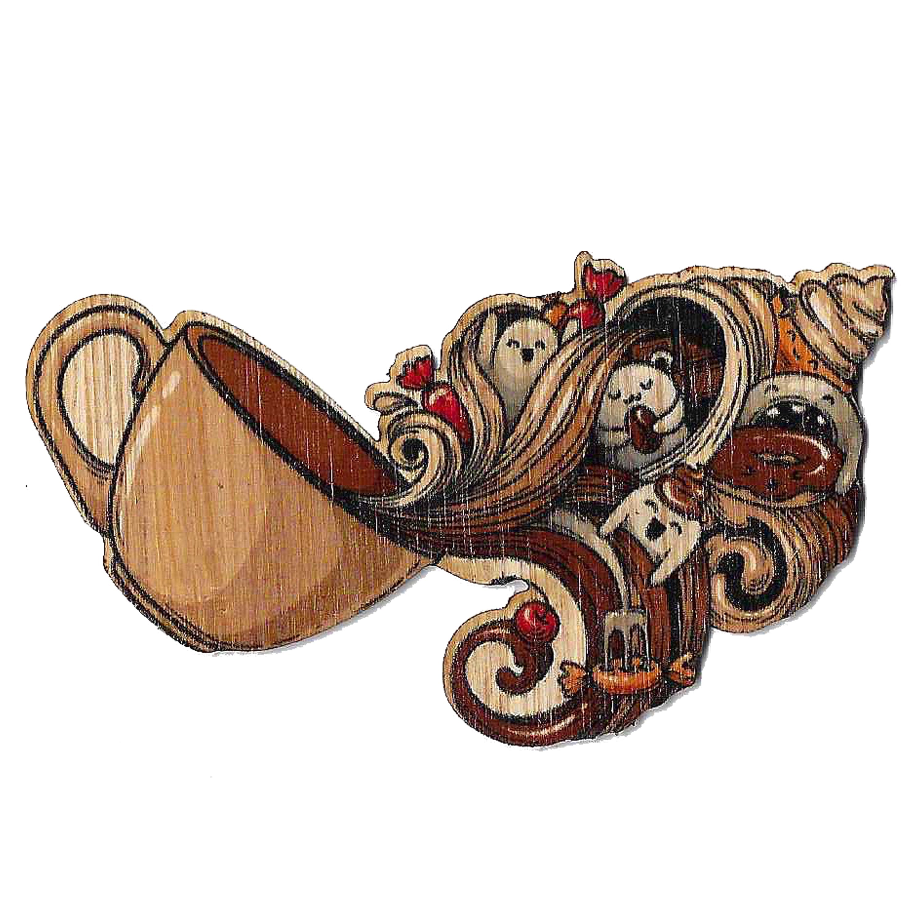 Our stickers are made with 100% Sustainable Bamboo. They are Eco ...