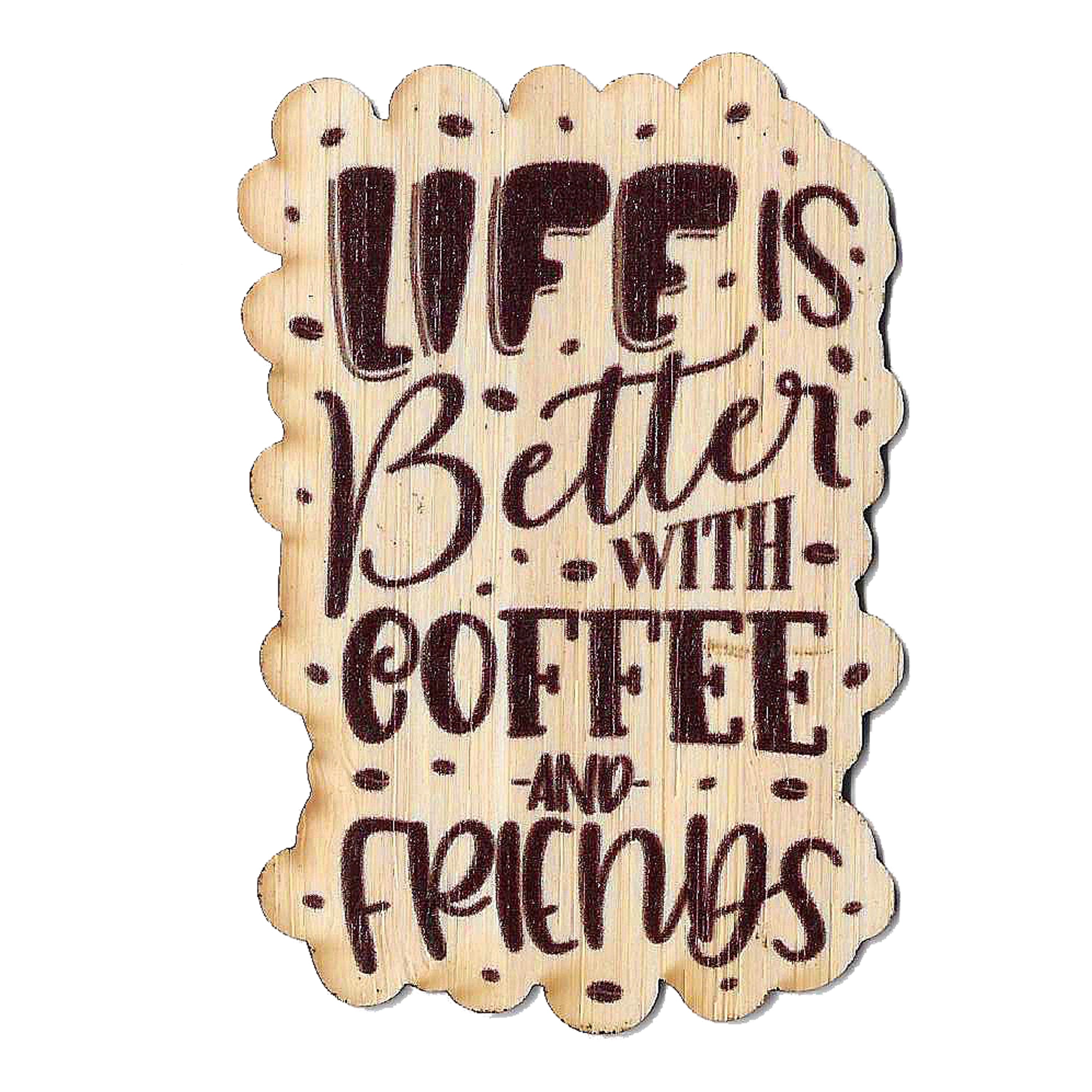 Our stickers are made with 100% Sustainable Bamboo. They are Eco ...