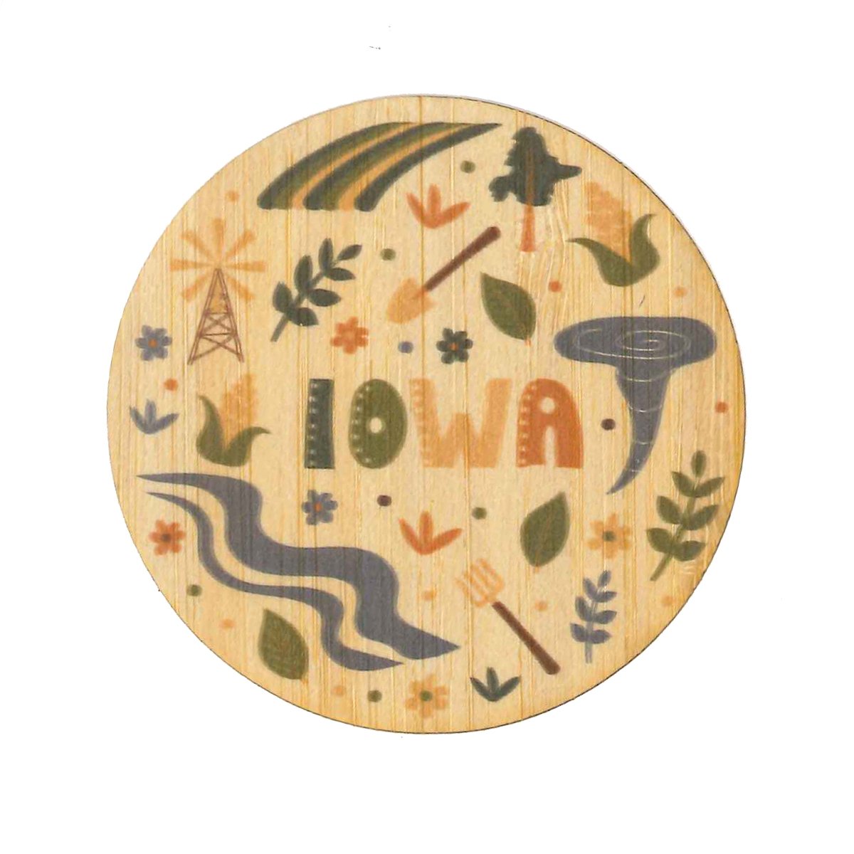 Our stickers are made with 100% Sustainable Bamboo. They are Eco ...