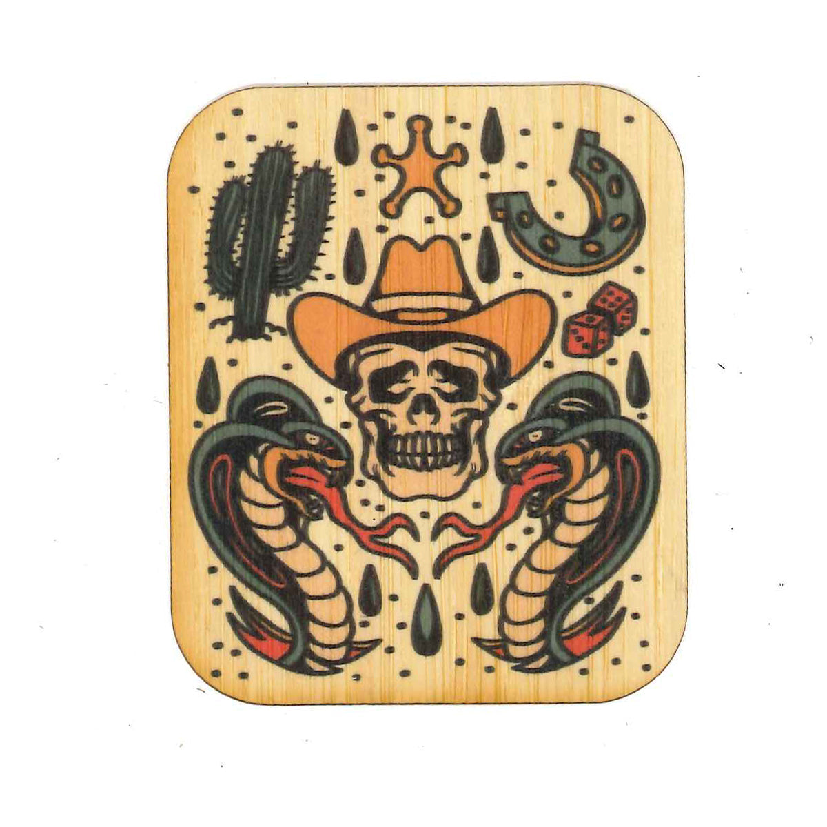 Our stickers are made with 100% Sustainable Bamboo. They are Eco ...