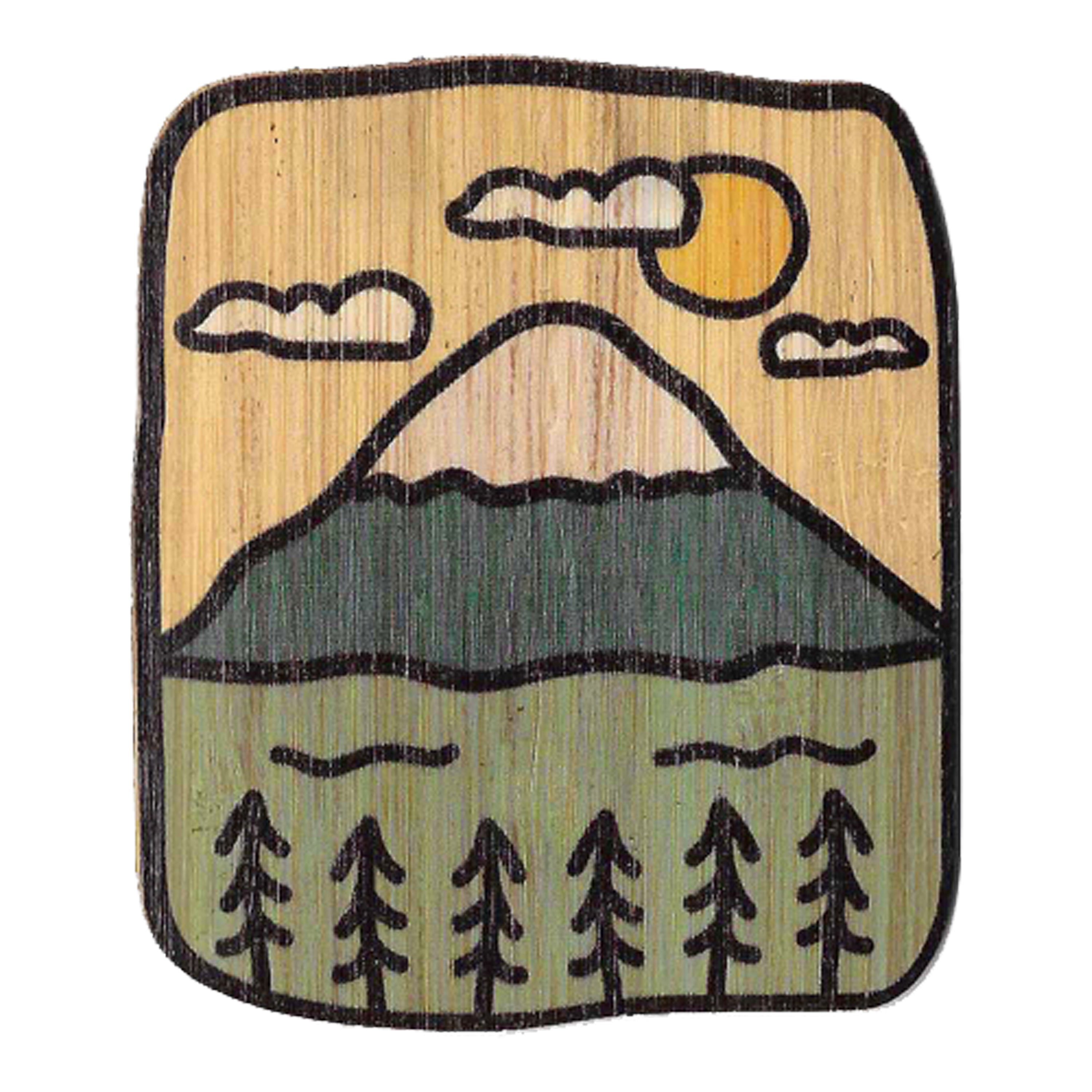 Our stickers are made with 100% Sustainable Bamboo. They are Eco ...