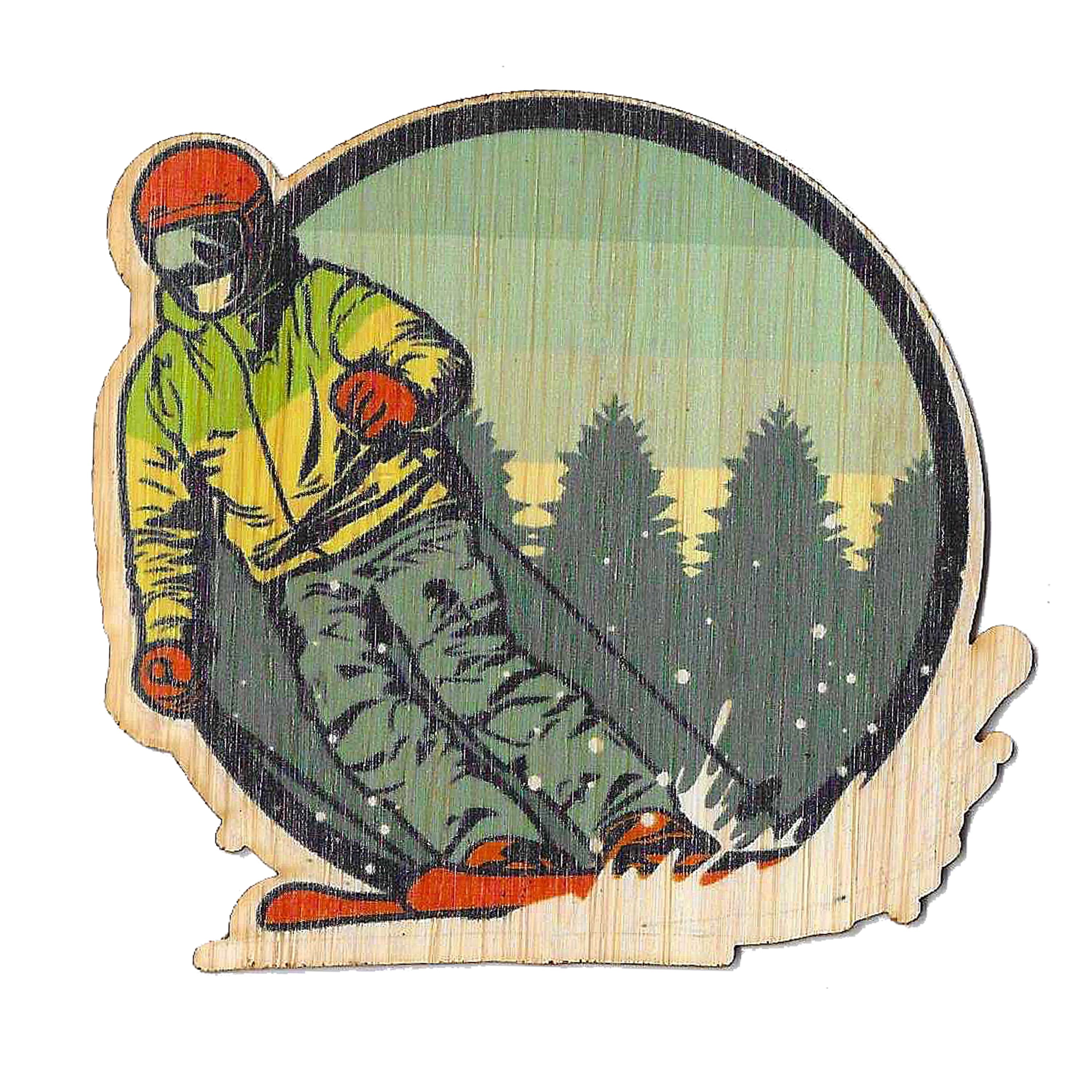 Our stickers are made with 100% Sustainable Bamboo. They are Eco ...