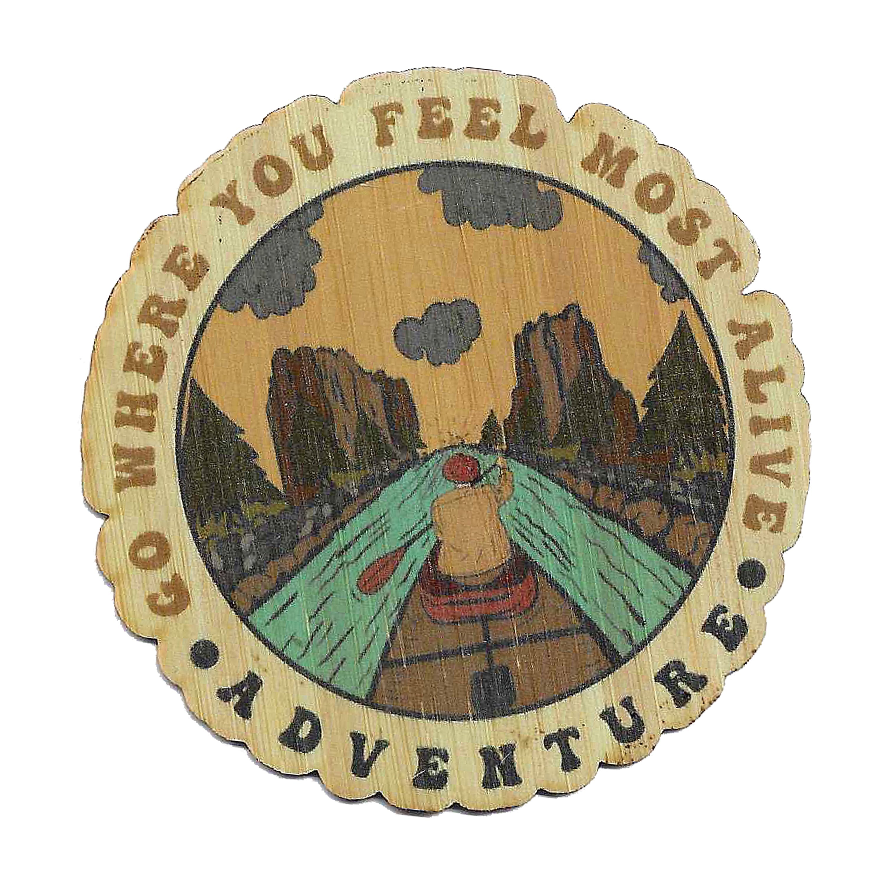 Our stickers are made with 100% Sustainable Bamboo. They are Eco ...